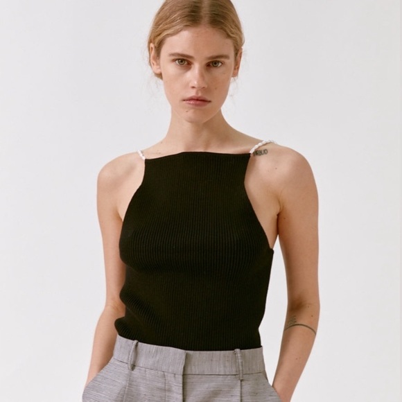 Musier Paris | Tops | Musier Paris Pearl Tank | Poshmark